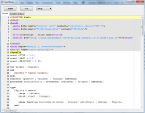Taming the flock with Object Pascal - DelphiTools