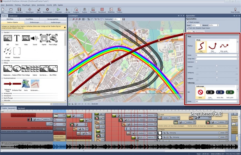 DWScript showcase: AquaSoft SlideShow - DelphiTools