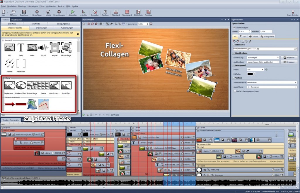 DWScript showcase: AquaSoft SlideShow - DelphiTools